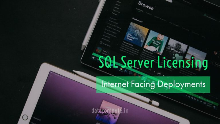 SQL Server Licensing Internet Facing Deployments & External Connector