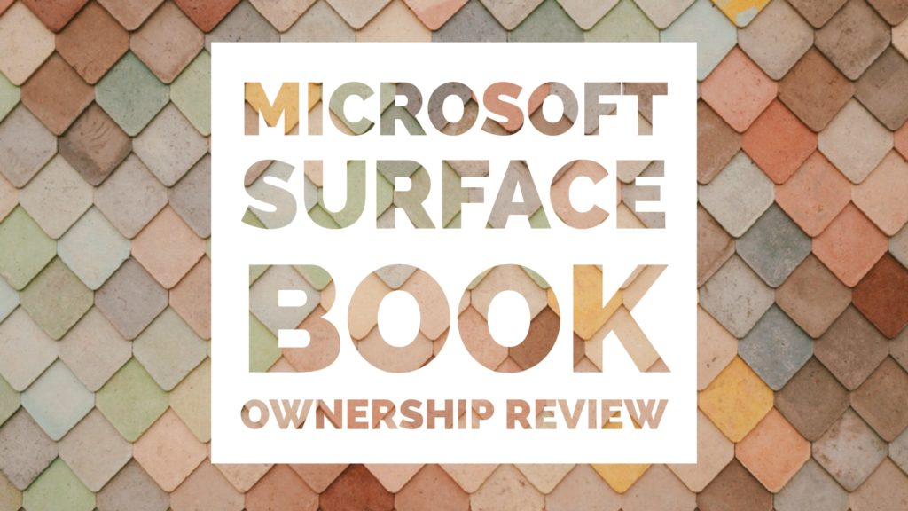 Microsoft SurfaceBook and the Microsoft Surface Support Team
