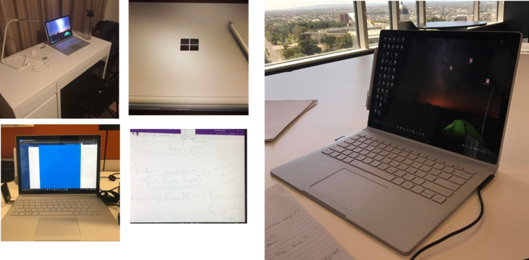 Microsoft SurfaceBook and the Microsoft Surface Support Team