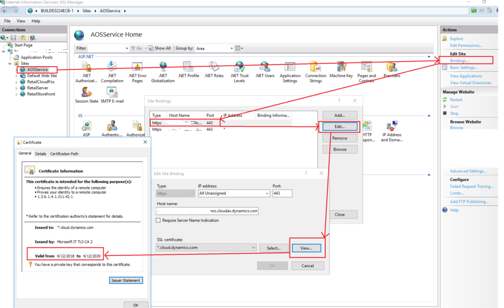Rotate SSL Certificates in Microsoft Dynamics 365 for Finance and ...