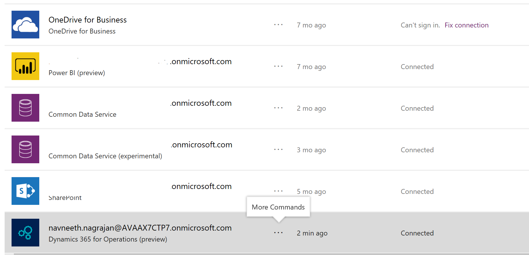 PowerApps Data Integration Project Setup and Connection Sets & Service