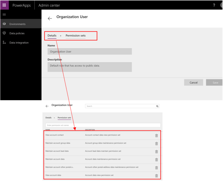 PowerApps Data Integration Project Setup and Connection Sets & Service