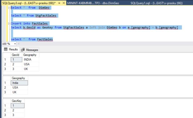 Use SSIS Lookup Transform To Perform Denormalization in SQL Server