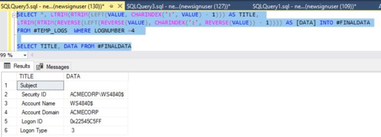 How to Effectively split a string using STRING_SPLIT function in SQL server
