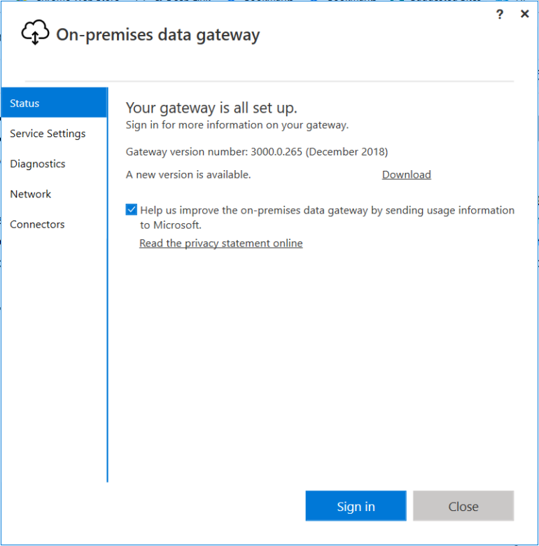 Power BI Personal vs On-Premises Data Gateway (Enterprise Gateway)