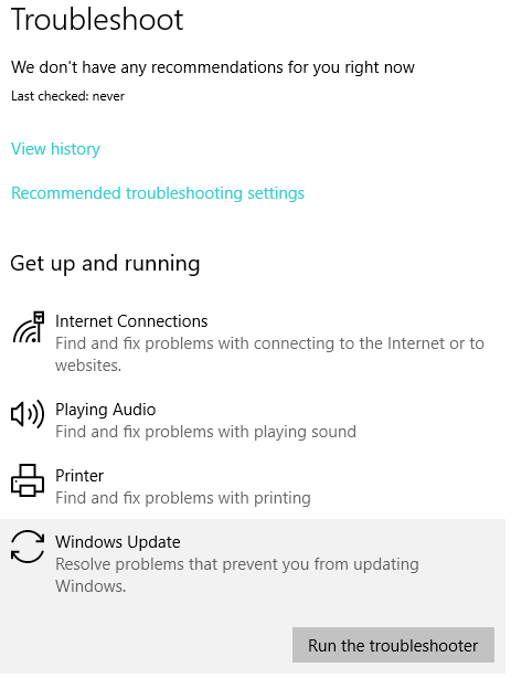 How to fix windows 10 1903 update download stuck at 99 or 100%
