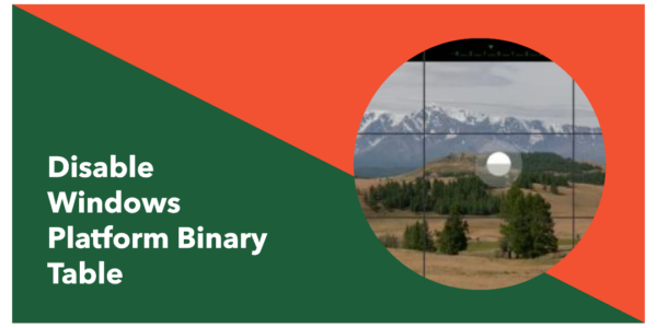 How to disable the Windows Platform Binary Table (WPBT)?